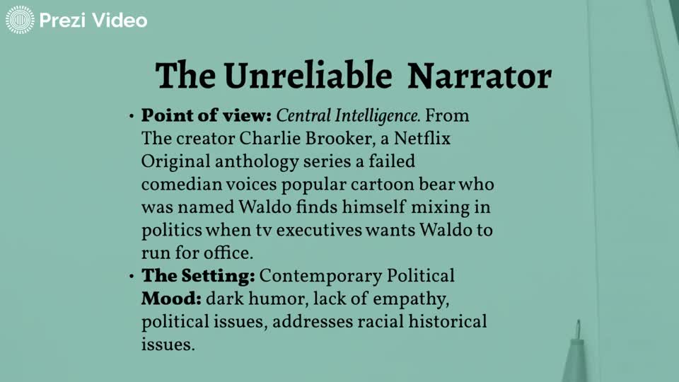 Black Mirror Presentation / The Waldo Moment by ASTRID LOARA on Prezi Video