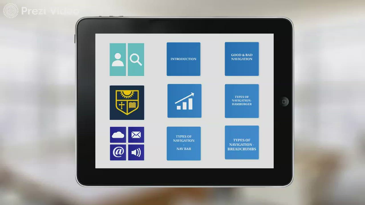 User Interface: Navigation by Miss Douglass on Prezi Video
