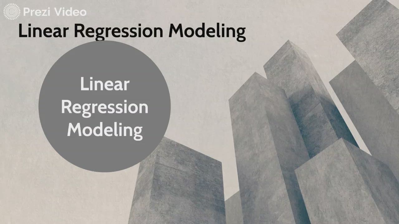 Linear Regression Modeling by Jackson Barton on Prezi Video