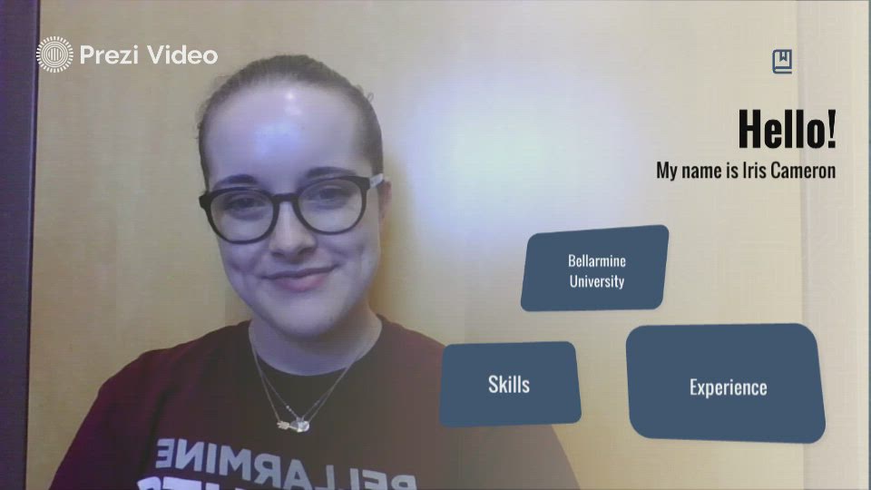 Iris Cameron Interview by Iris Cameron on Prezi Video