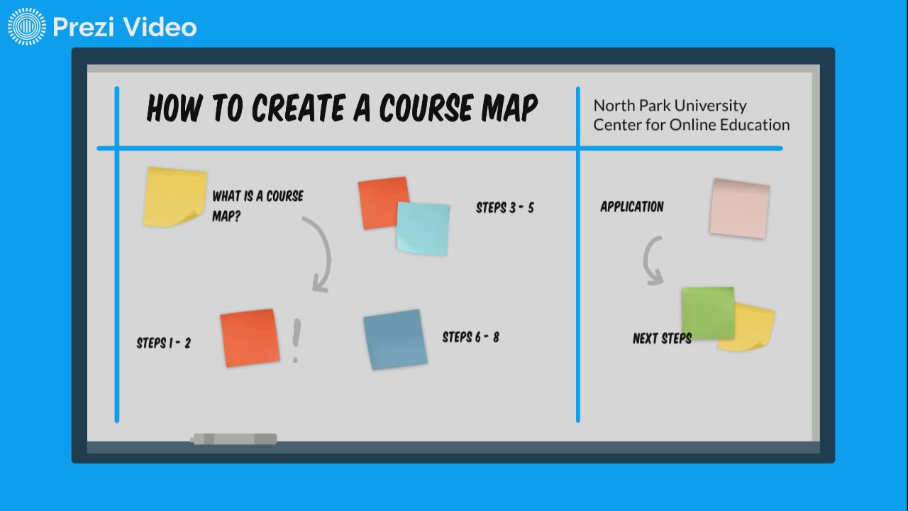 How to Create a Course Map by Catherine Howorth on Prezi Video