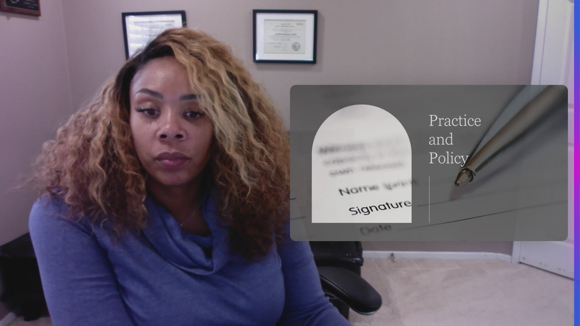 Practice and Policy by Nicole Whaley on Prezi Video