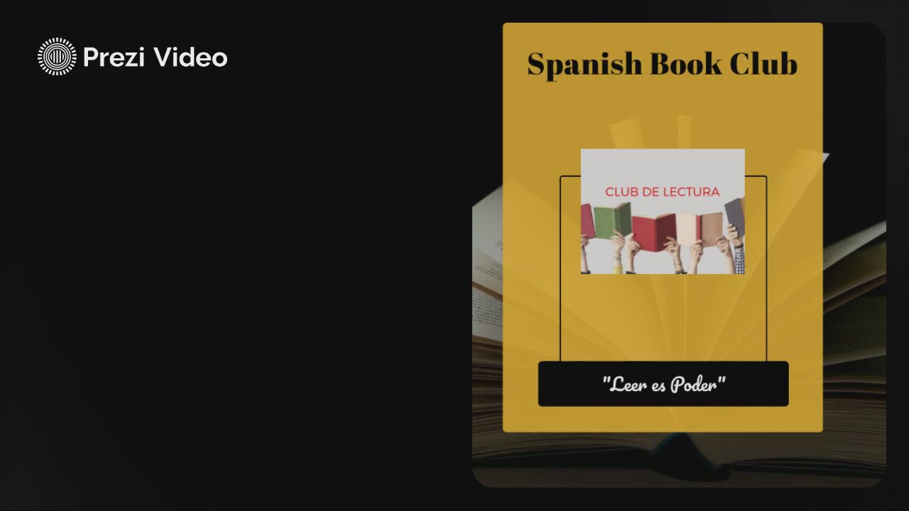 High School Spanish Book Club by Nona Ortiz on Prezi Video