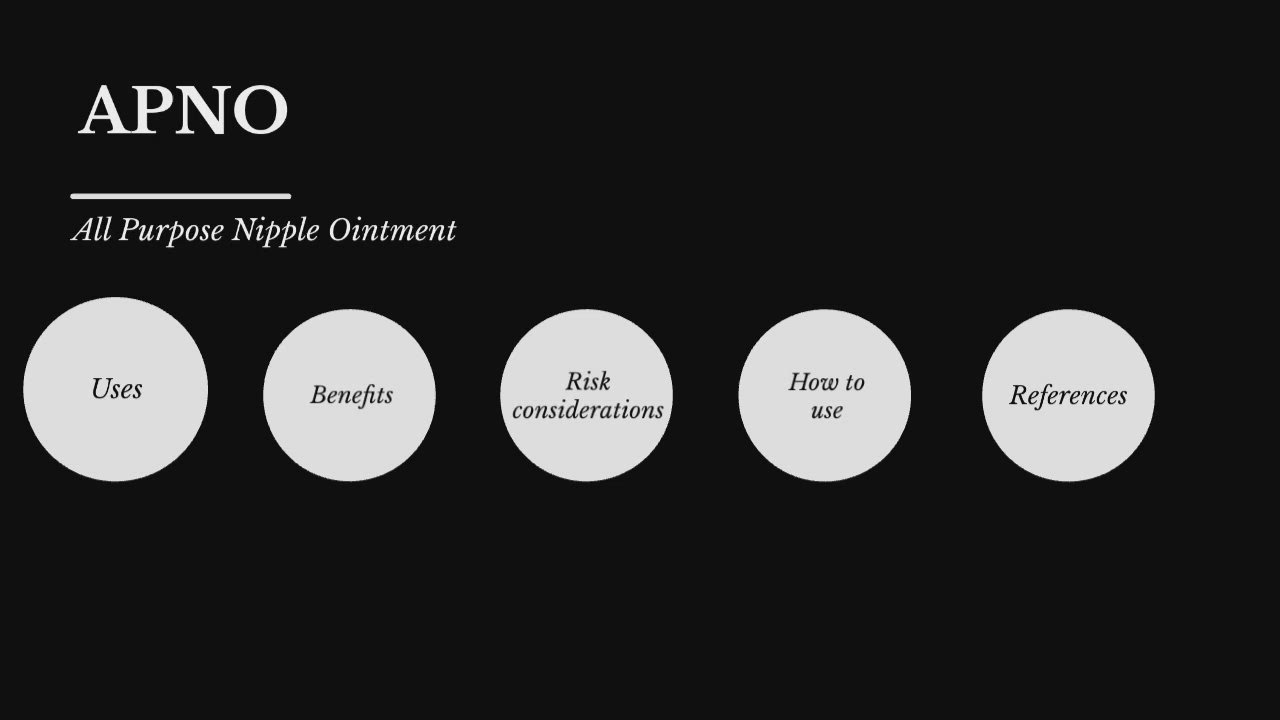 All Purpose Nipple Ointment by Josie Robertson on Prezi Video