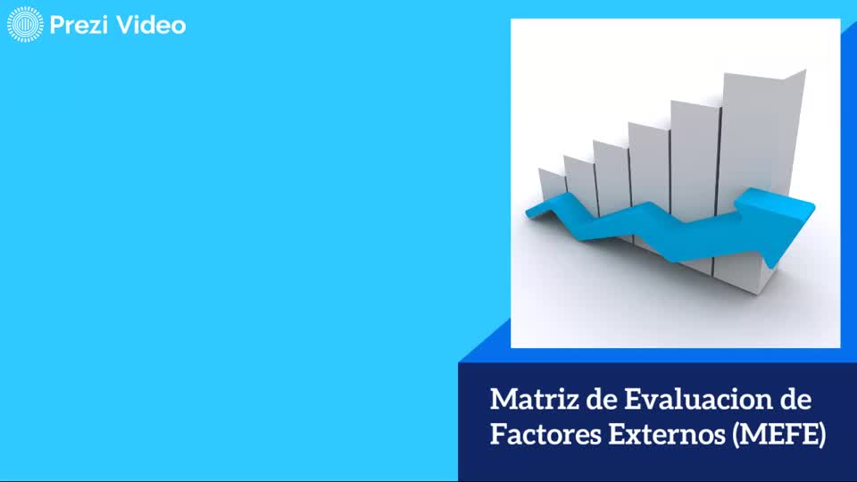 Matriz de Evaluacion de Factores Externos (MEFE) by Lizeth Morteo Gutierrez on Prezi Video