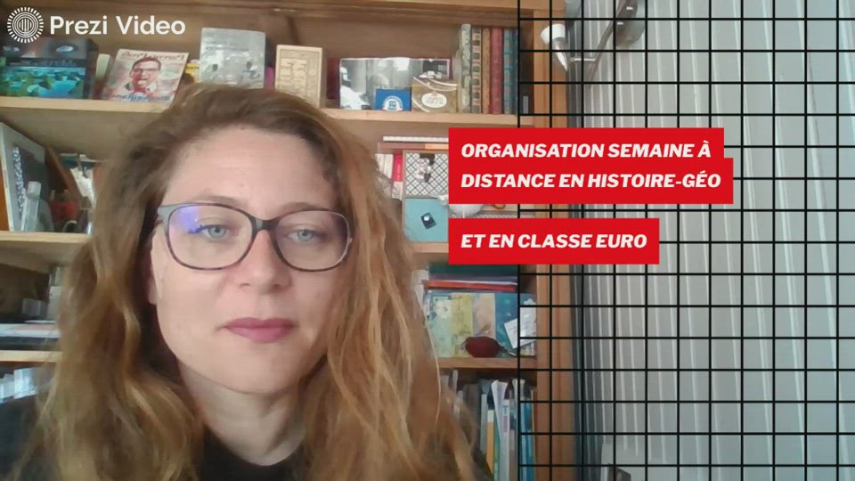 organisation semaine à distance en Histoire-géo et en classe euro by ...