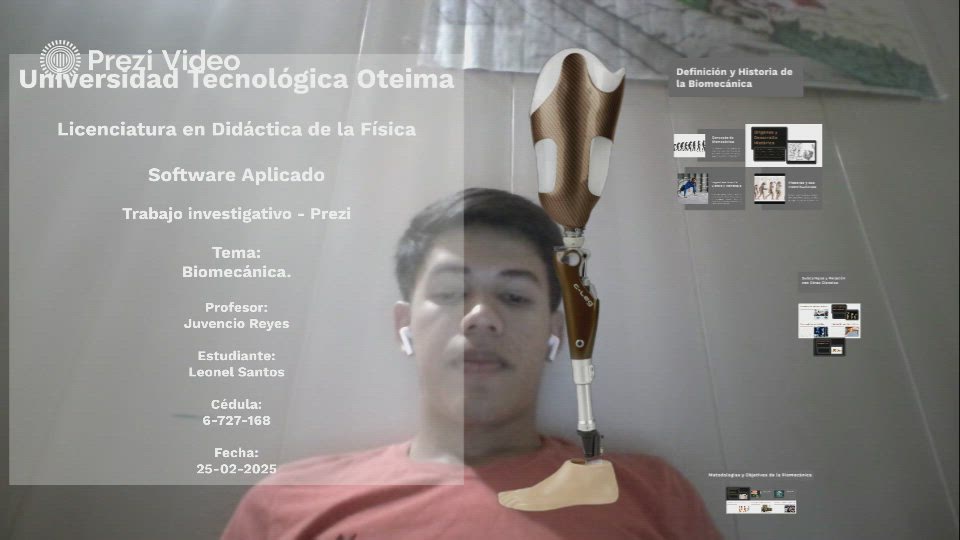 Biomecánica by leonel marin on Prezi Video