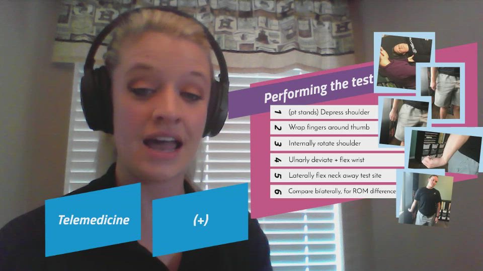 Upper Limb Tension Test: Radial Nerve by Jodee Roberts on Prezi Video
