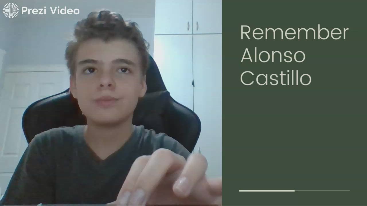 Remember Alonso Castillo by Alonso Castillo on Prezi Video