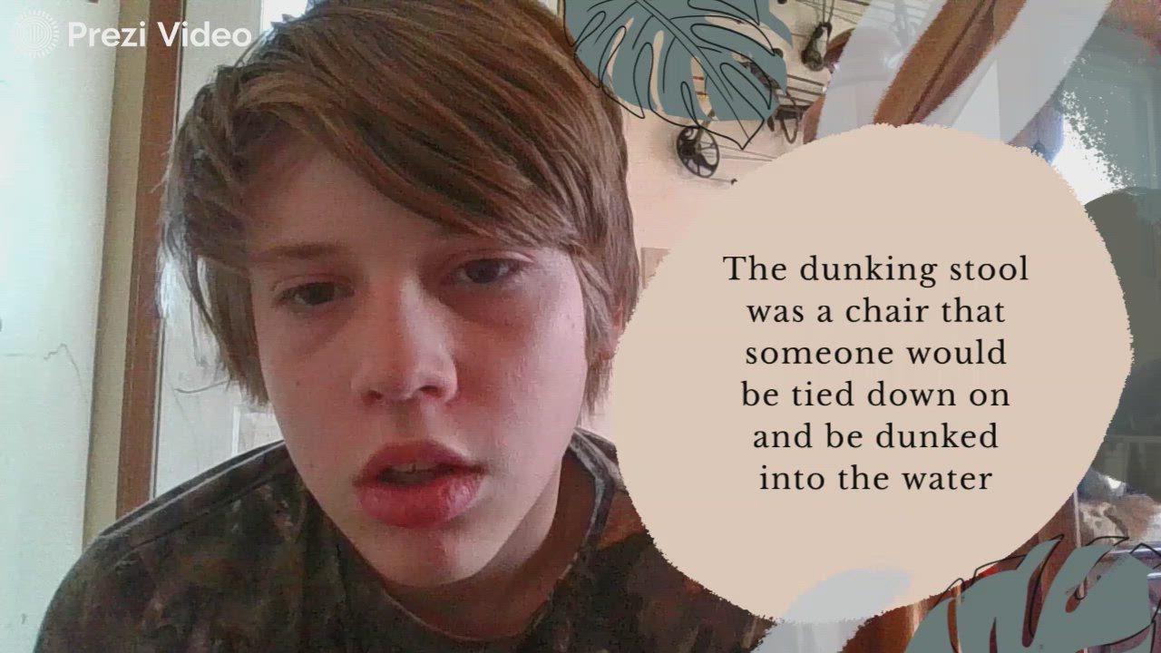 The Dunking Chair Punishment by Eric Oglesby on Prezi Video