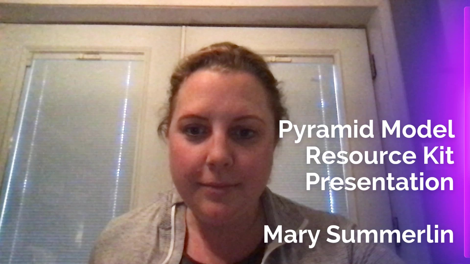 Pyramid Model Resource Kit Presentation Mary Summerlin by Mary ...