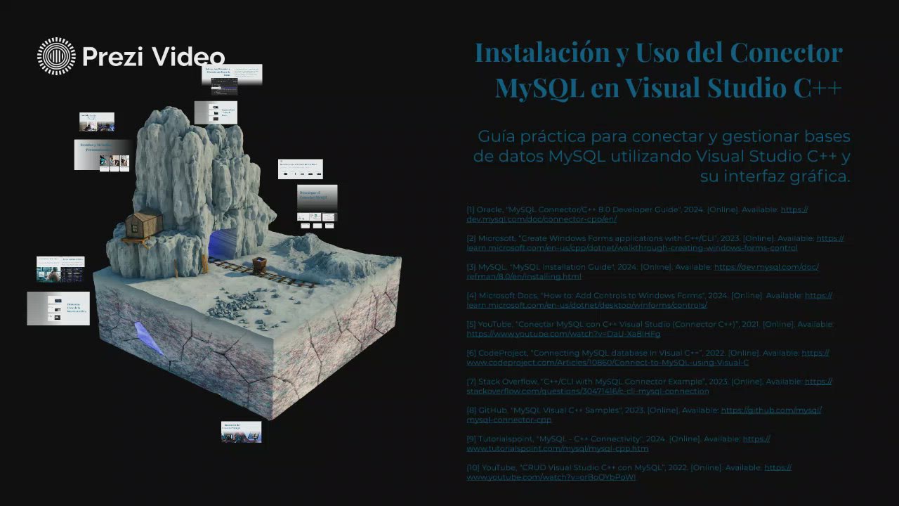 Instalación y Uso del Conector MySQL en Visual Studio C++ by Bryan ...