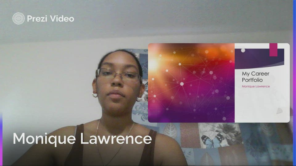 Counseling Psychologist Career Portfolio by Monique Lawrence on Prezi Video
