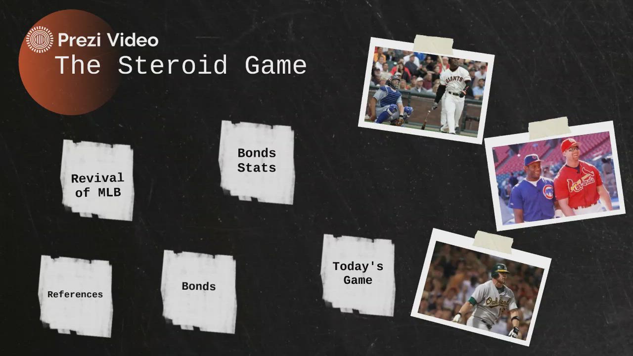 The Steroid Game by Kyle Railton on Prezi Video