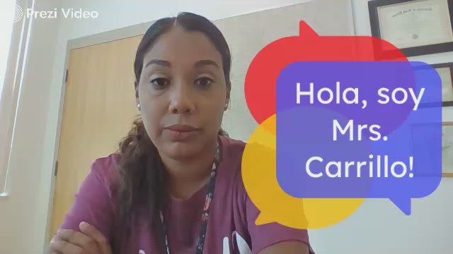 Hola, soy Mrs. Carrillo! by Rafaela Carrillo on Prezi Video
