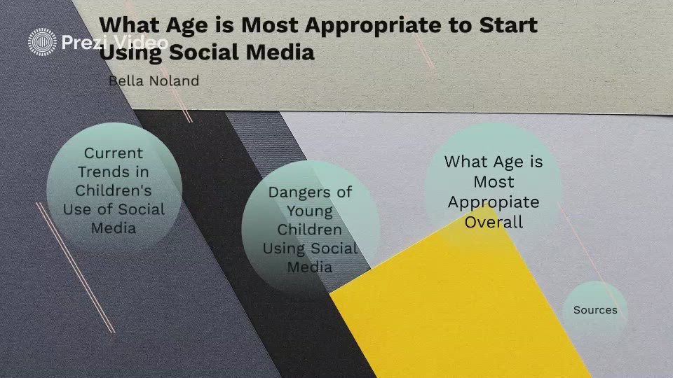 What Age is Most Appropriate to Start Using Social Media by Bella ...