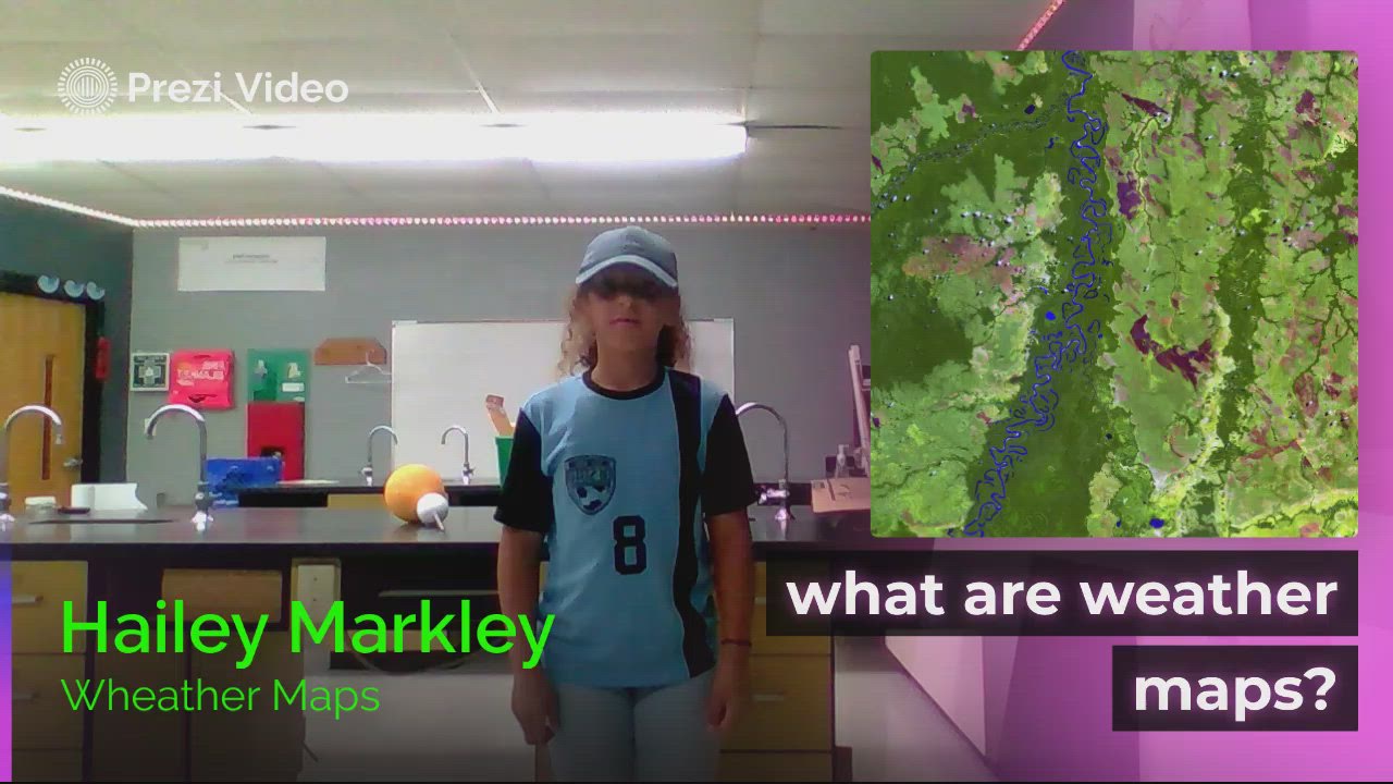 weather maps by Hailey Markley on Prezi Video