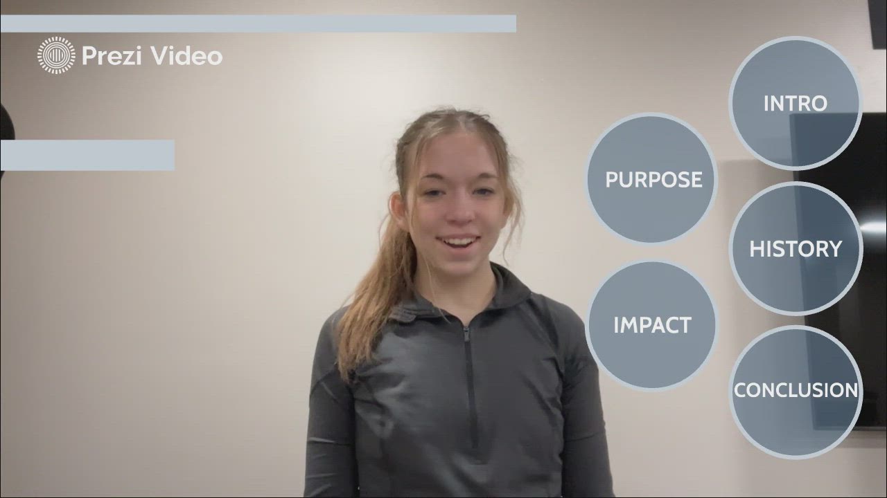 Informative Speech Prezi Video by Claire Knodel on Prezi Video