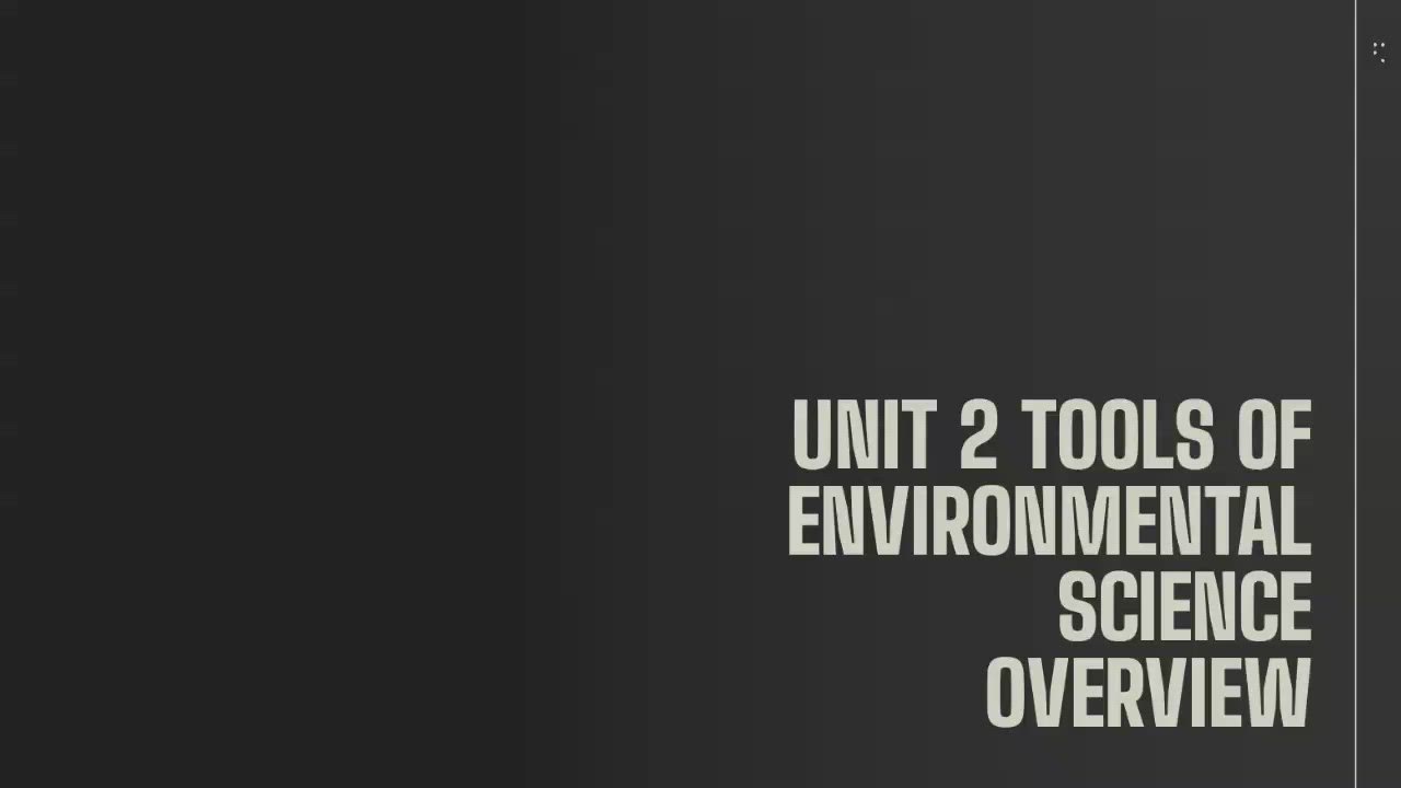unit 2 Tools of environmental science overview by Khresto MAS on Prezi ...
