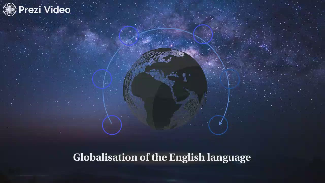 Globalisation of the English language by Lyndsey Webb on Prezi Video