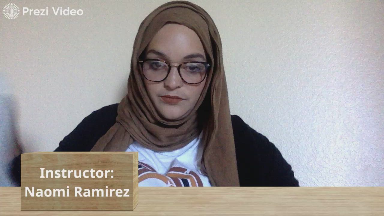 Instructor: Naomi Ramirez by naomi ramirez on Prezi Video