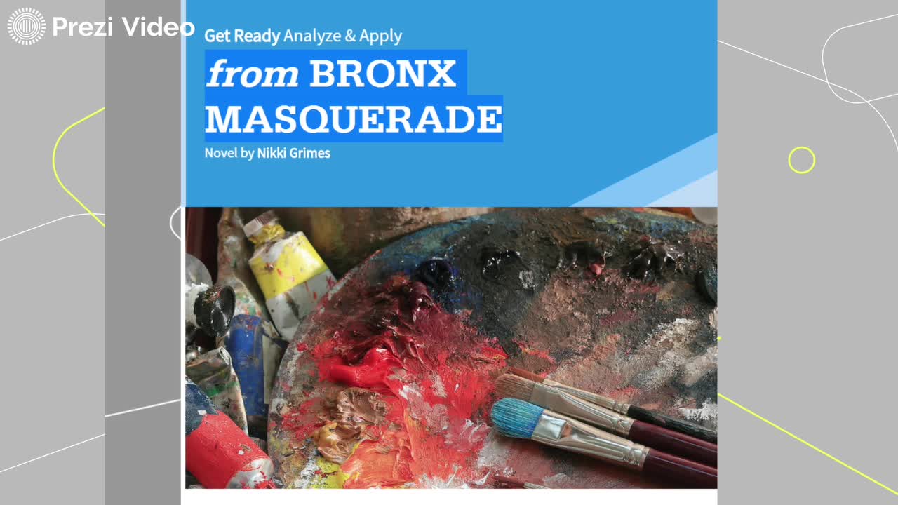 from BRONX MASQUERADE_Critical Vocabulary by Israa Yassin on Prezi Video
