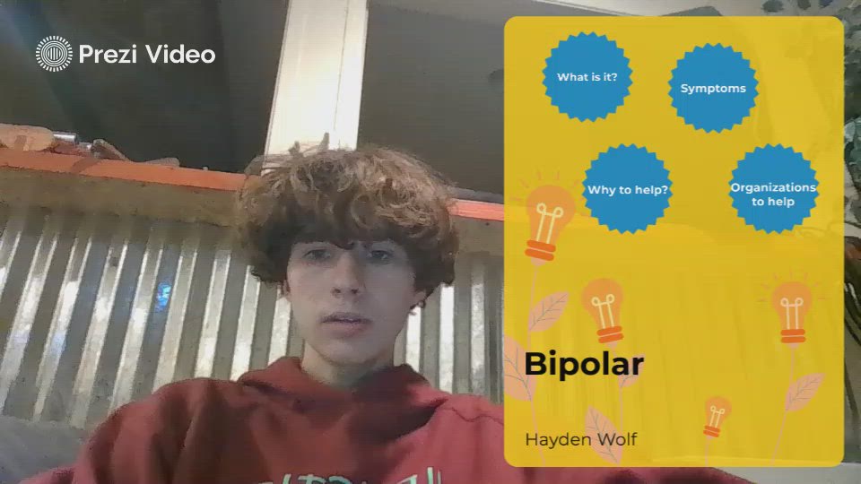 Hayden Wolf - Bipolar | Health Project by Hayden Wolf on Prezi Video