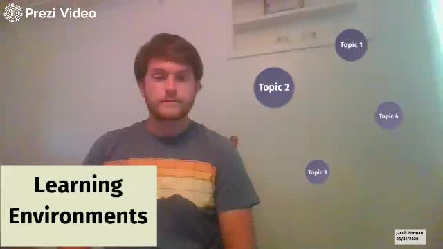 Learning Environments by Jacob Gorman on Prezi Video