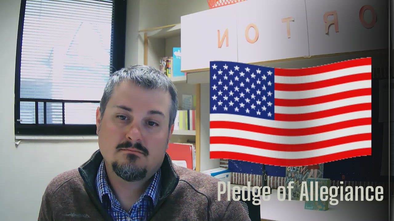 Pledge of Allegiance by Alan Walczak on Prezi Video