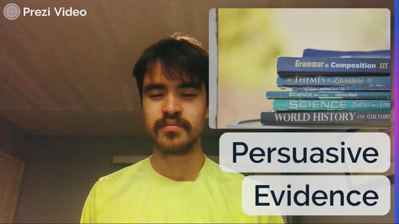 Persuasive Evidence by Roman Walton on Prezi Video