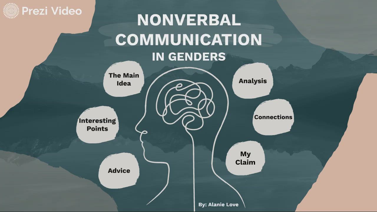 Nonverbal Communication in Genders by Alanie Love on Prezi Video