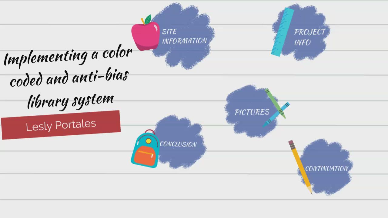 Implementing a color coded and anti-bias library system by Lesly ...