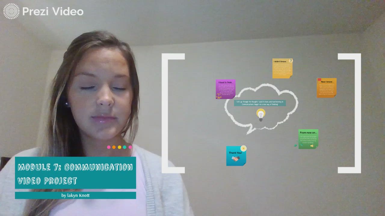 Module 7 Communication Video Project by Lakyn Knott on Prezi Video