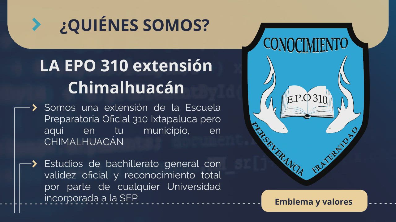PRESENTACION DE LA EPO 310 CHIM by JAVIER IGNACIO CARMONA GONZALEZ on ...