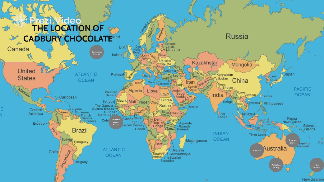 world map supply chain by Bella Pearce on Prezi Video