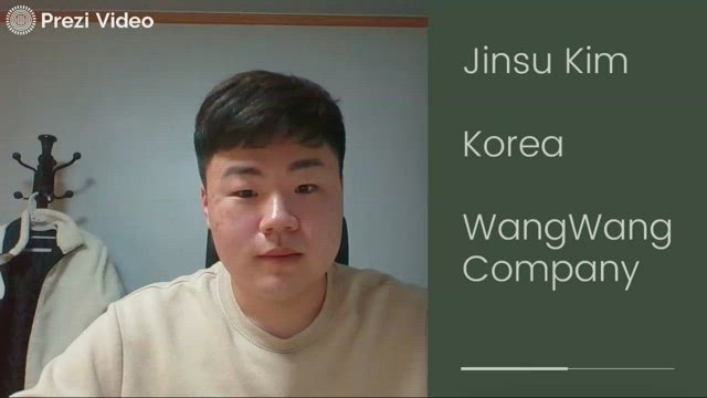 Jinsu Kim Korea WangWang Company by JINSU KIM on Prezi Video