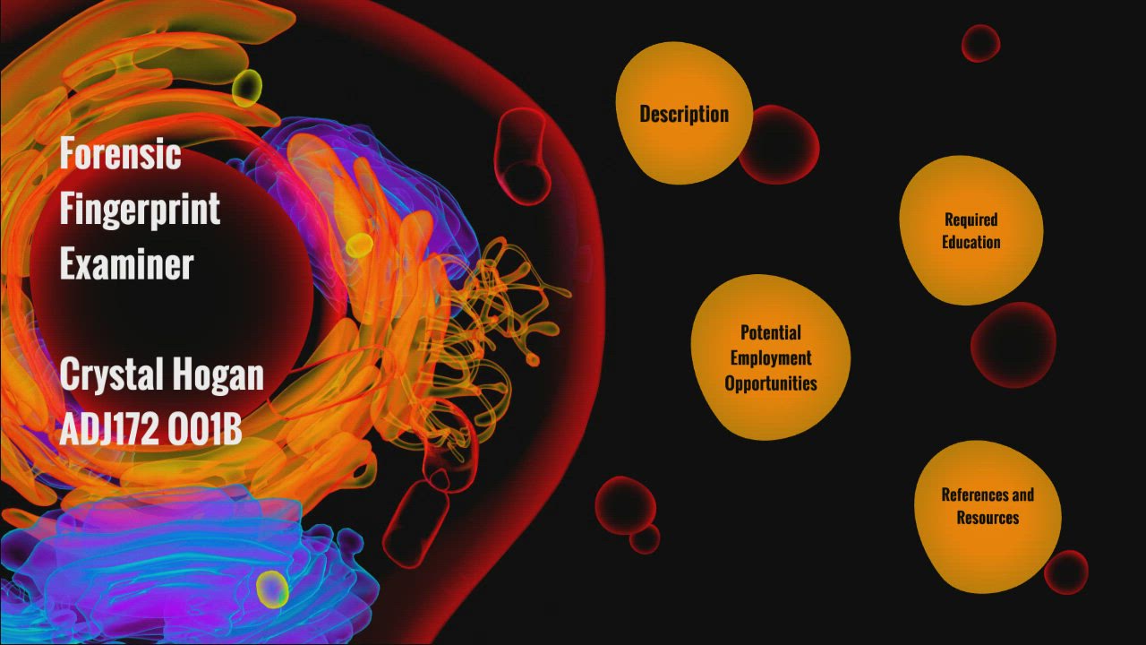 Forensic Fingerprint Examiner Crystal Hogan by Crystal Hogan on Prezi Video
