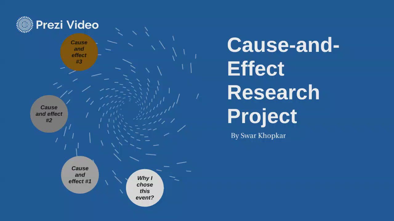 Cause and Effect Research Project By Swar Khopkar On Prezi Video cause-and-effect-research-project-by-swar-khopkar-on-prezi-video