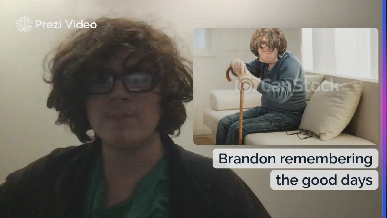 Brandon remembering the good days by Jonathan Guzman on Prezi Video