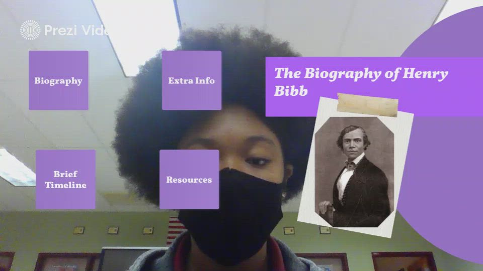 The Biography of Henry Bibb by Jasmine Zelaya on Prezi Video
