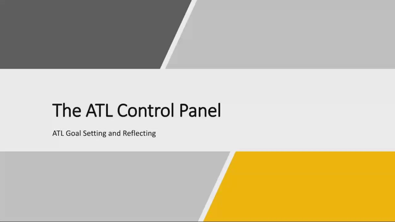 The ATL Control Panel by Andrew Hicks on Prezi Video