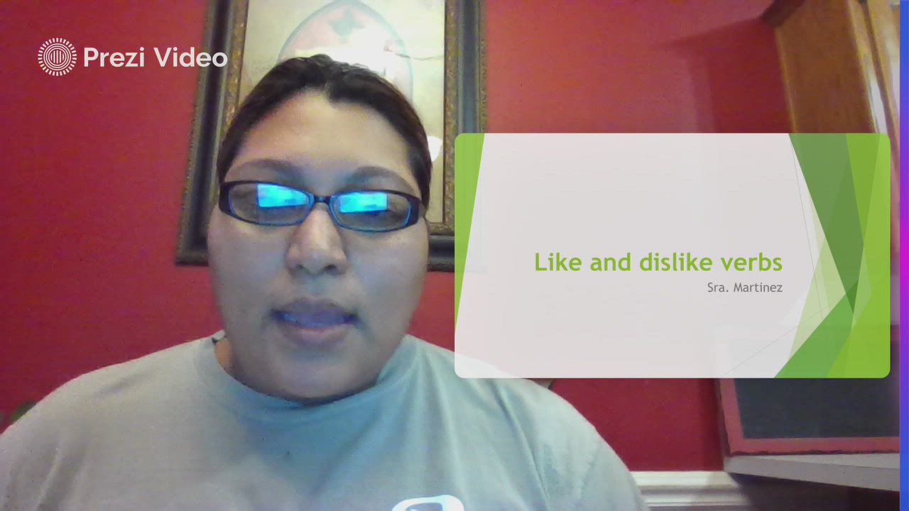 like and dislike verbs using pronouns by Ana Martinez on Prezi Video