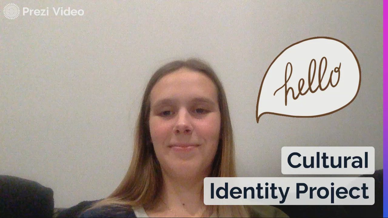 Cultural Identity Project by Sarah Torgerson on Prezi Video