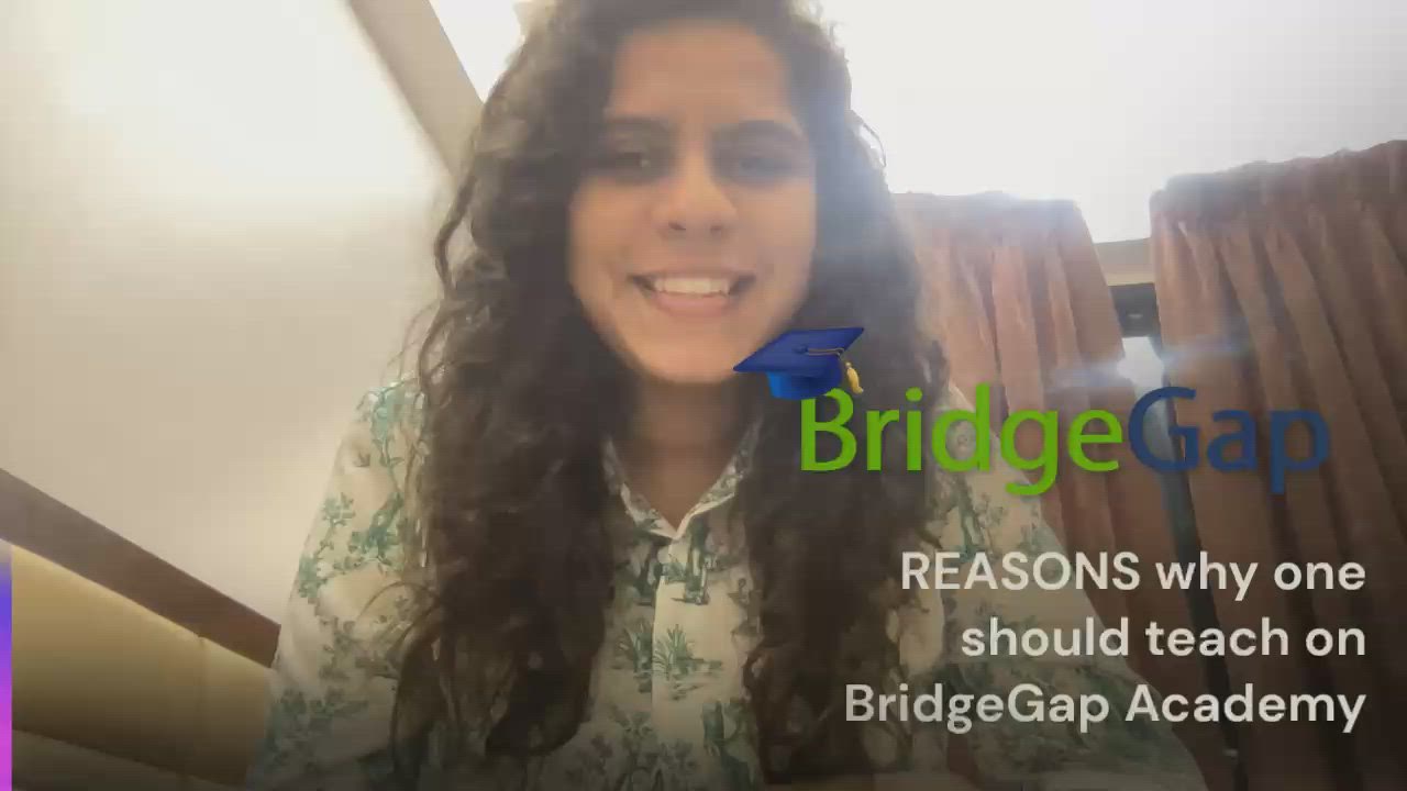 BRIDGEGAP PART 1 by Richa Narang on Prezi Video