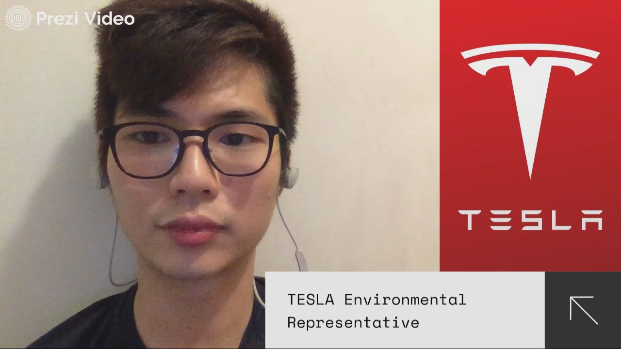 TESLA Environmental Representative by alex Bbg on Prezi Video