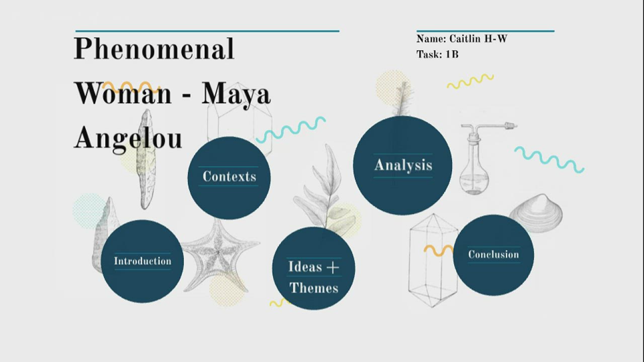 Phenomenal Woman Poem Analysis by Caitlin Hannen-Williams on Prezi Video