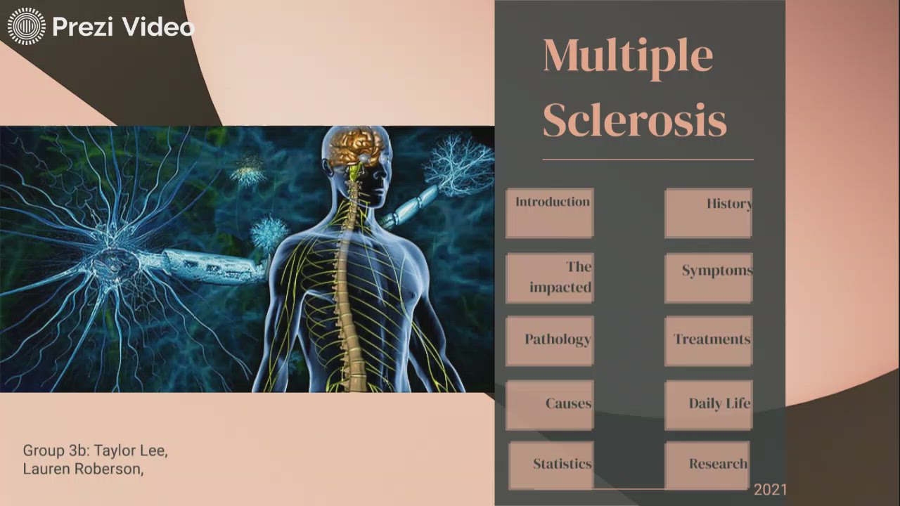 Pathologies Project: Multiple Sclerosis by Taylor Lee on Prezi Video