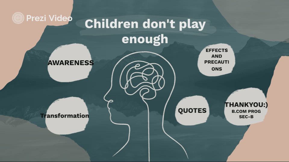 children don't play enough by gyan kaur on Prezi Video