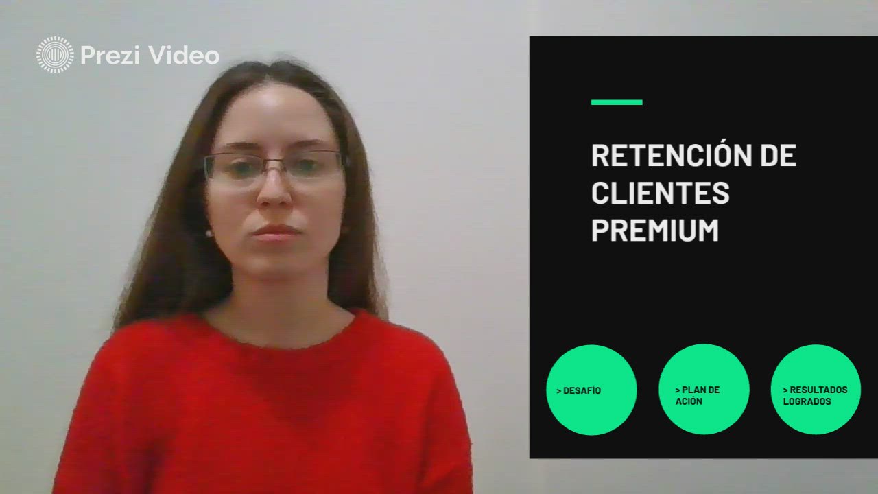 Retención de Clientes Premium by Vanesa Denise Kuc Fuks on Prezi Video