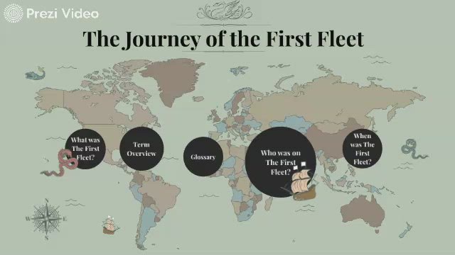 Introduction to 'The Journey of the First Fleet' by Taylor Macri on ...